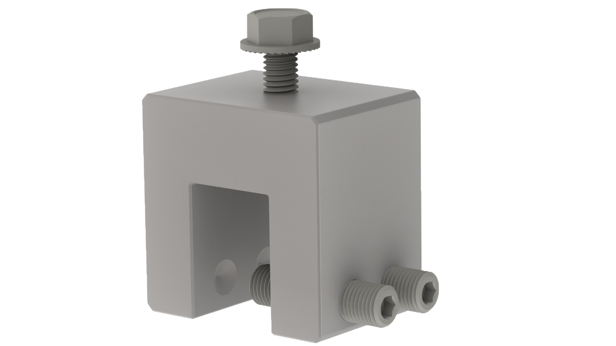 K2 Racking 4000017 Standing Seam Power Clamp Kit | Mill — Direct Solar ...