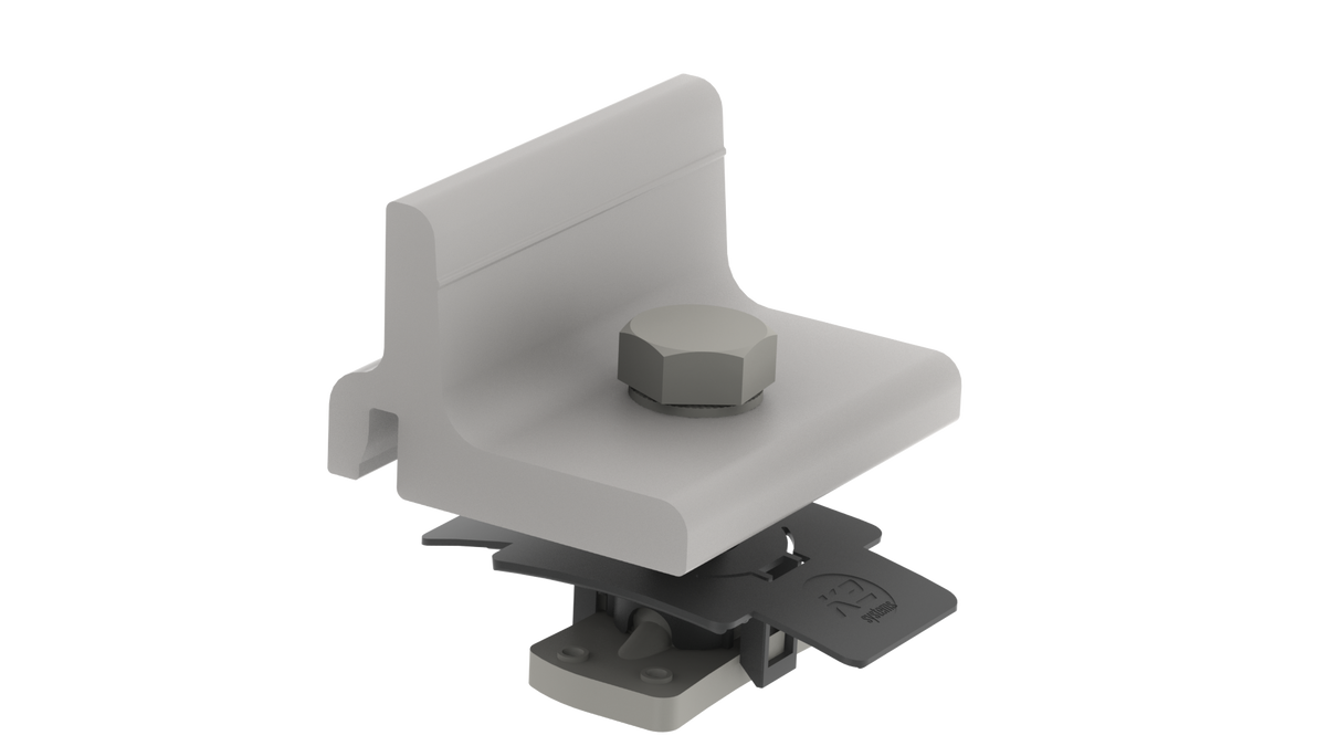 K2 Racking 4006043 Climber Set, CR 44-X w/Hole | Mill — Direct Solar Power