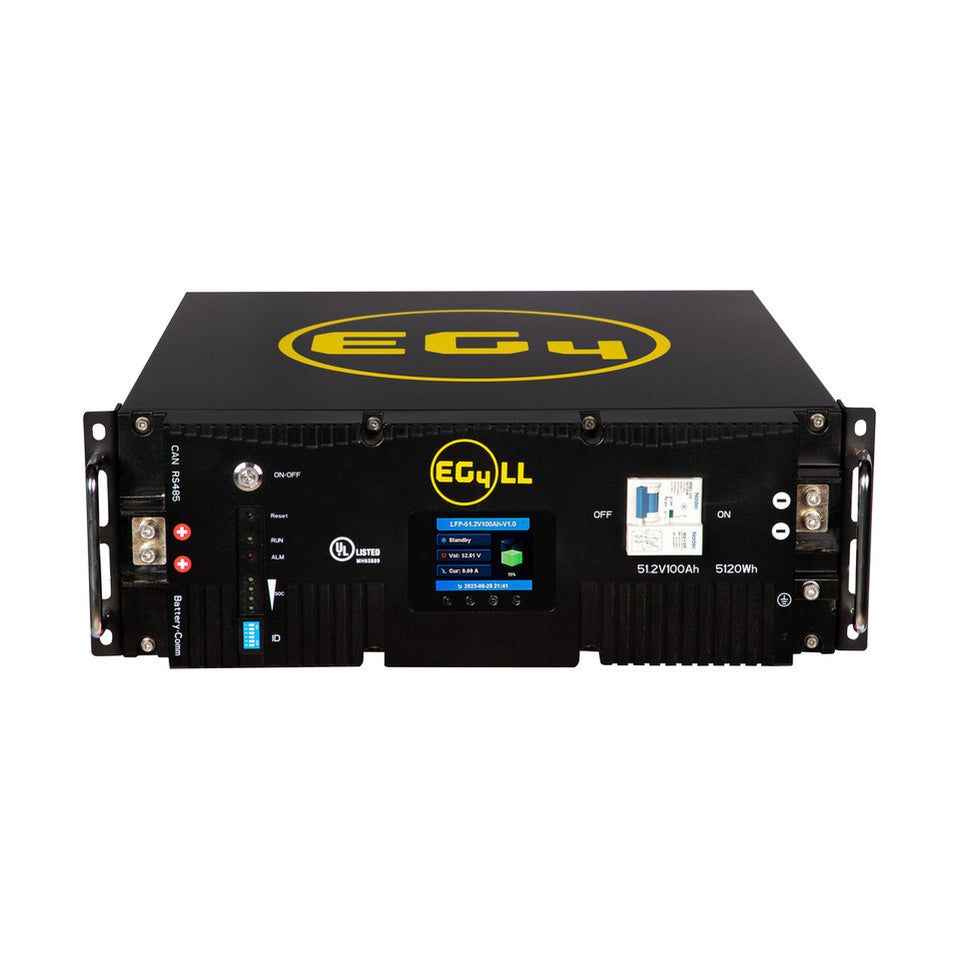 EG4 LL-S Lithium Battery Bundle | 30.72kWh Server Rack — Direct Solar Power