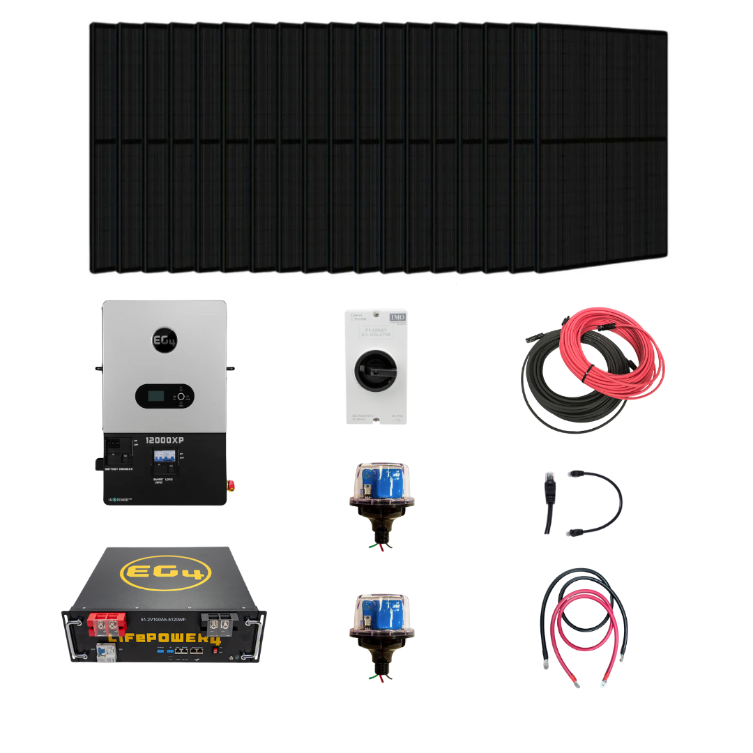 EG4 12000XP Off-Grid Solar Inverter | 12kW Output, 48V — Direct Solar Power